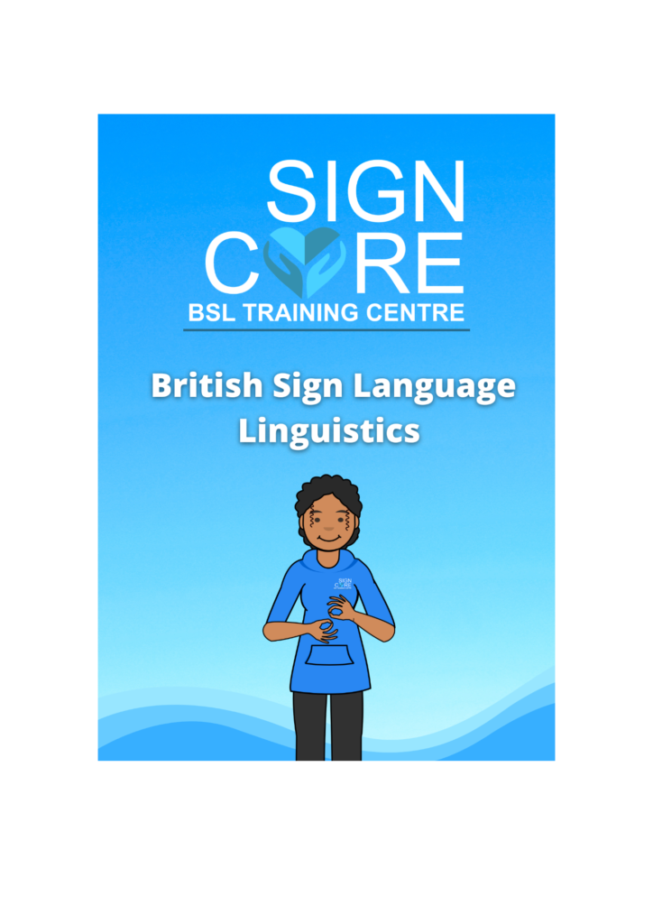 Linguistics Book – Sign Core