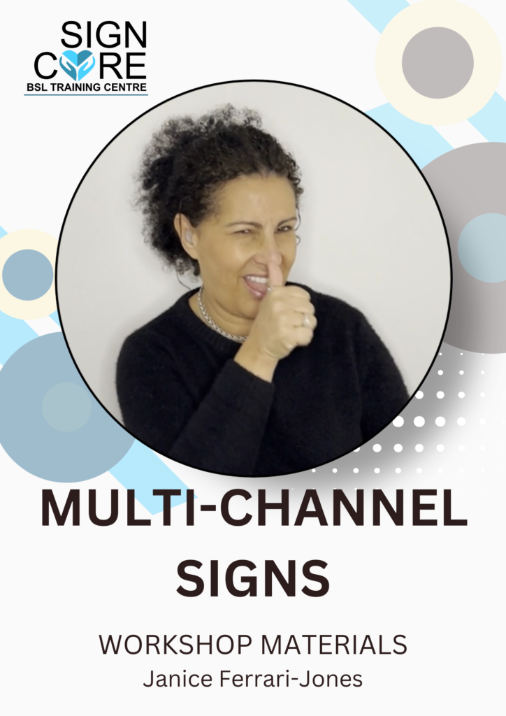 Multi-Channel Sign Materials (Digital Download) – Sign Core